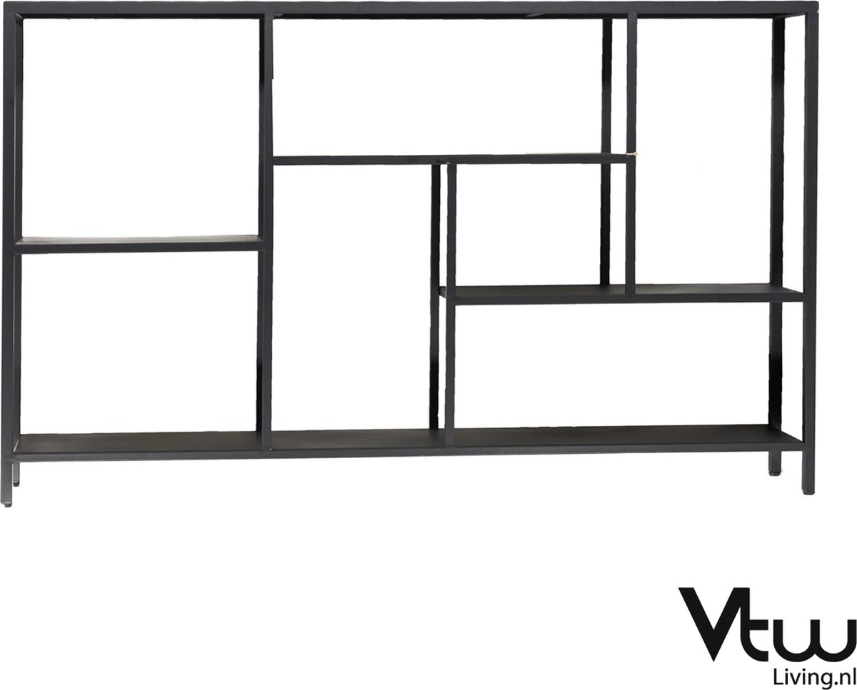 Vtw Living - Sidetable - Wandtafel - Haltafel - Industrieel - Zwart ...