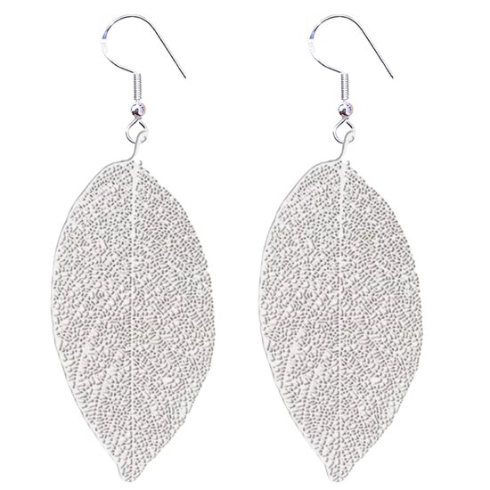 Oorbellen-Filigraan-Zilver- Boomblad-Charme Bijoux | bol.com