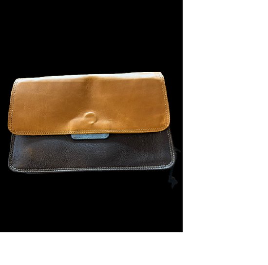 Trendsisters - Flap over bag made off leather leftovers - real leather ...