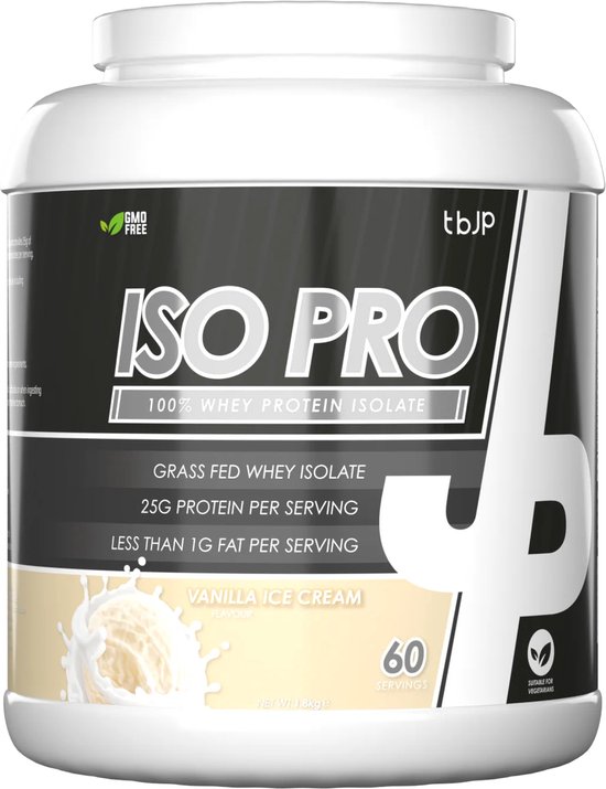 Trained by JP – ISO PRO 60 Servings - Vanilla | bol.com