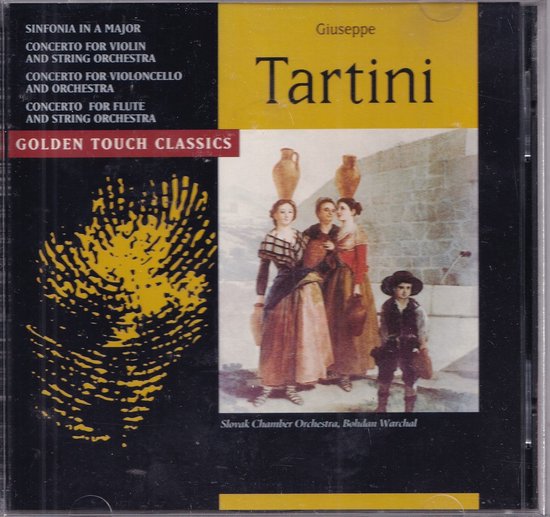 Sinfonias en concertos - Giuseppe Tartini, Golden Touch Classics ...