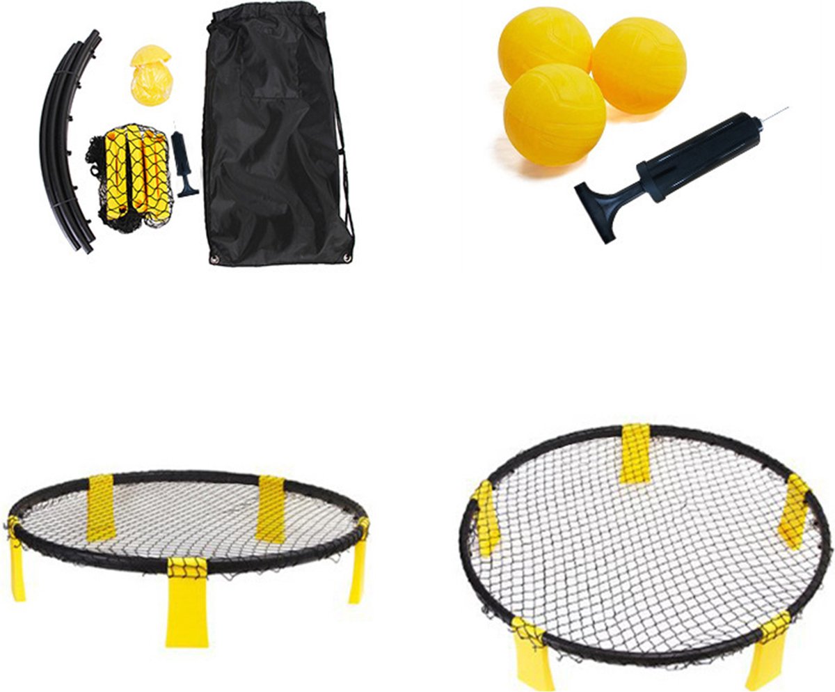Somstyle Roundnet Set - Bal Spel - Smash Ball - Strandspeelgoed - Sport ...