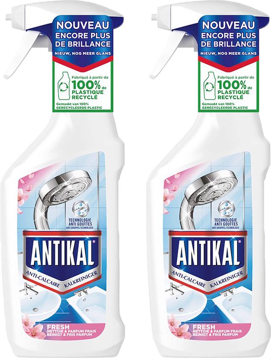 Antikal Anti-kalkaanslag Spray Fresh 2 x 700 ml | bol.com