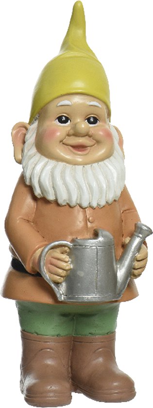 Tuinkabouter set 2x - tuinierende kabouters - kunststeen - H29 cm | bol.com