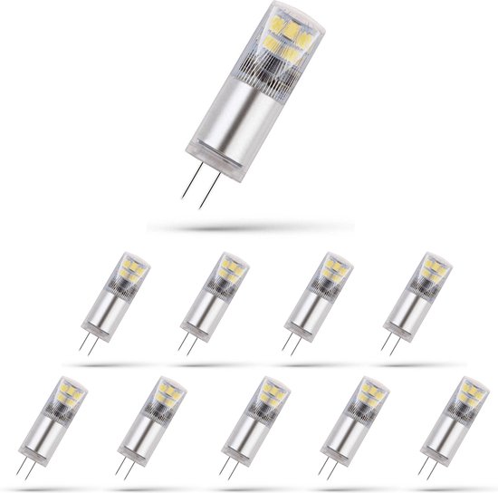 LED Steeklampjes met G4 fitting - Koud wit licht - 2.5W vervangt 20W ...