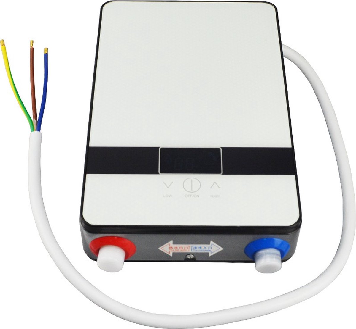 Doorstroomverwarmer – Doorstromer met Toucheknop – Doorstromer Douche ...