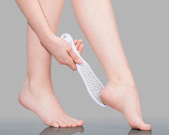 Pedicure Voetvijl. Professionele 3-in-1 Eeltverwijderaar met Mini-vijl ...