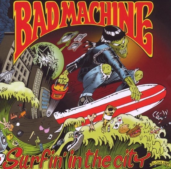Bad Machine - Surfin' In The City (LP), Bad Machine | Muziek | bol