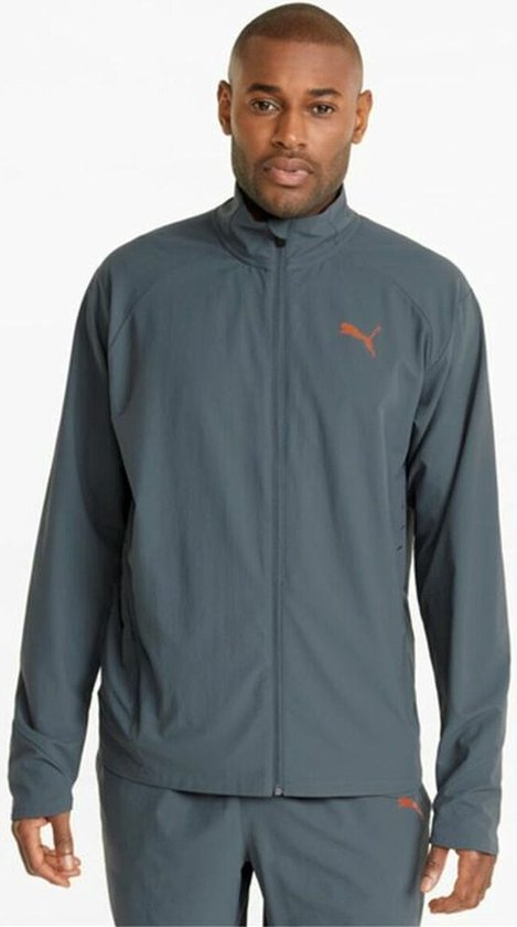 Men's Sports Jacket Puma Train Ultraweave Dark grey | bol