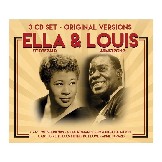 Ella Fitzgerald & Louis Armstrong - Ella & Louis (3 CD), Ella ...