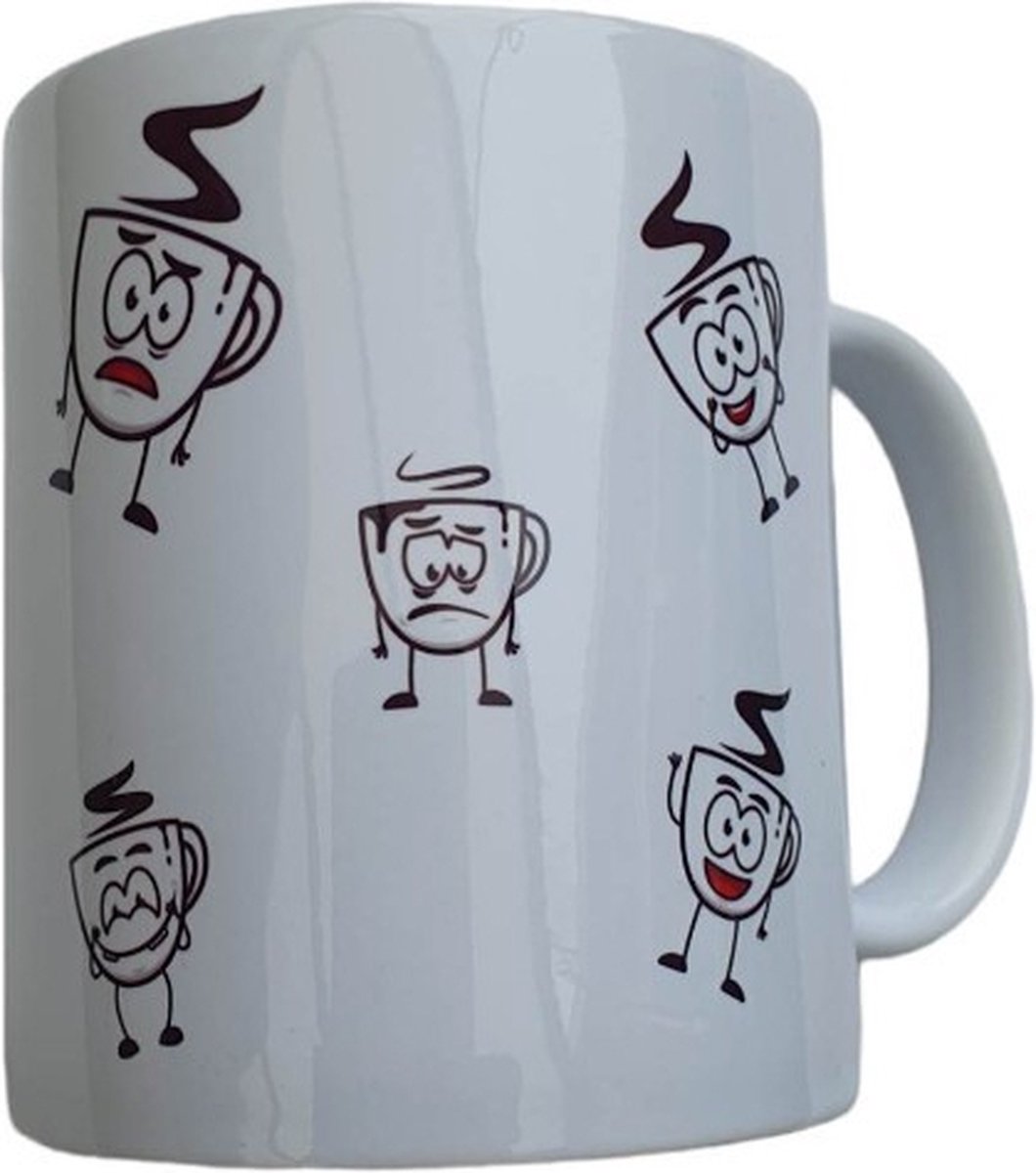 Bedrukte beker - Koffie mok - Gein - Grappig - Thee mug - Collega ...