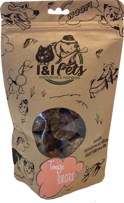 I & I Pets - Vis en Schaaldieren - Hondensnack - Tonijn burgers | bol