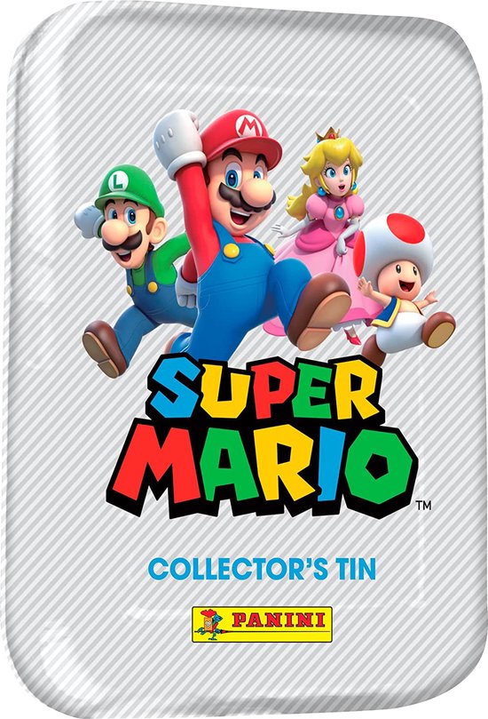 panini super mario collector's tin trading card collection | Games | bol
