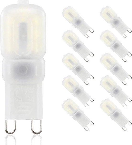 10 Stuks G9 LED lamp SMD 2W 2200k Niet Dimbaar | bol.com