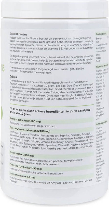 Essential Greens - Puur&Fit - 300 g | bol