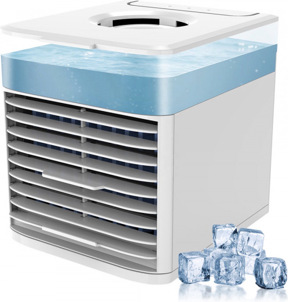 Draagbare Airconditioner Mini Waterkoeler USB Wit - Mini Airco ...