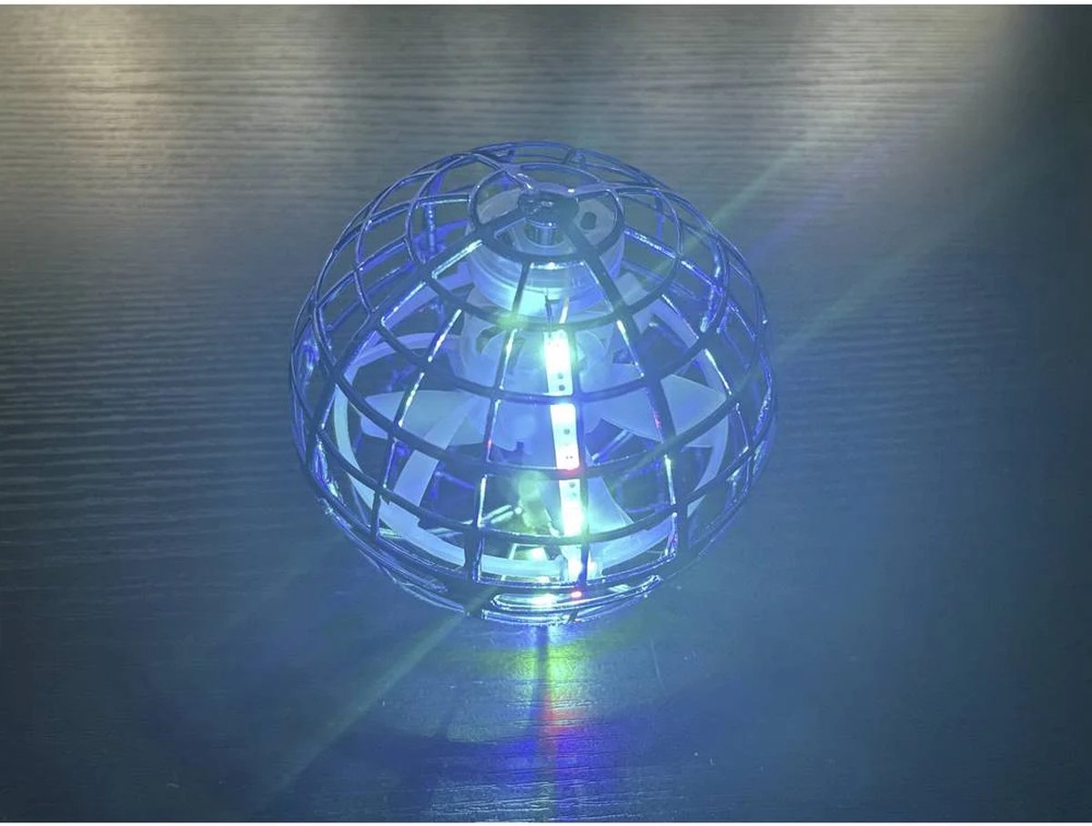 Vrije vlucht vliegtuig LED Flying Ball blauw | bol.com