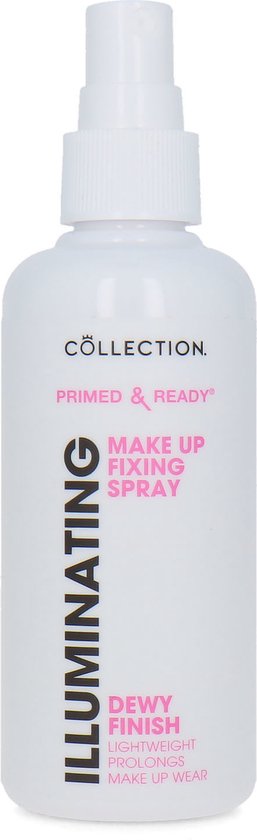 Collection Primed & Ready Illuminating Fixing Spray | bol