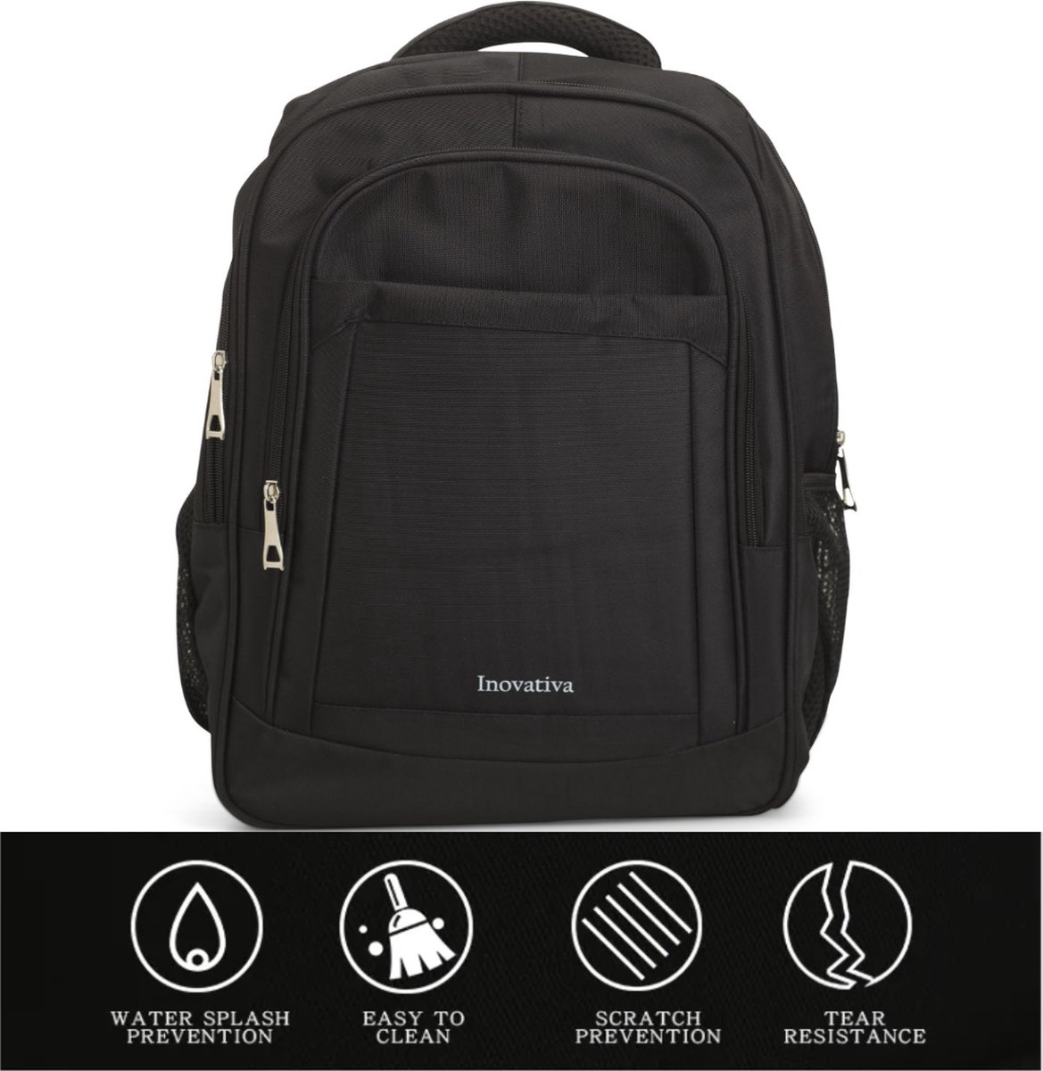 Inovativa Rugzak 17 inch Laptop Rugtas - 30L - Schooltas Waterafstotend ...