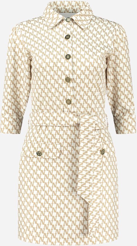 NIKKIE Monogram Logo Dress maat 36 | bol