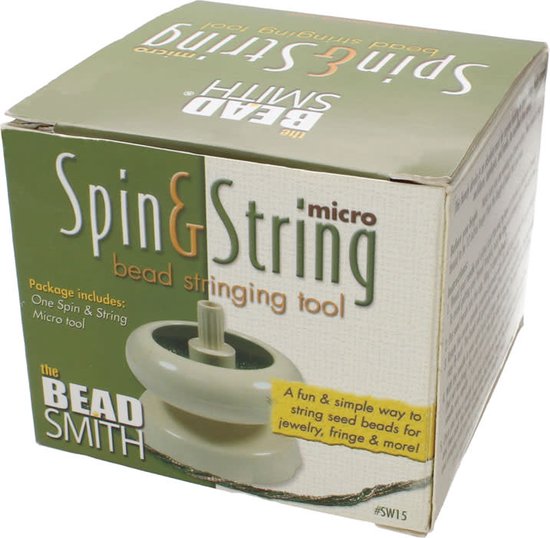 Beadsmith Spin & string micro bead stringing tool/bead loader klein ...