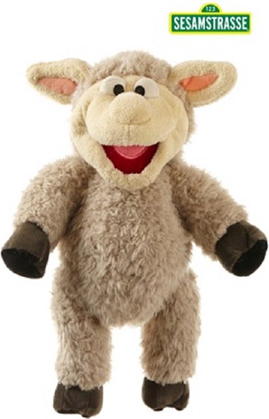Living Puppets - Handpop - Wolle het schaap Sesamstraat 45cm | bol