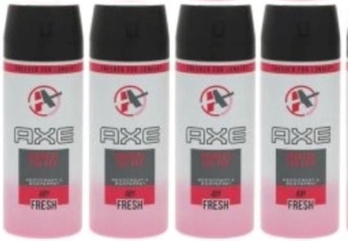 AXE Anarchy For Her Deo Spray - 4 x 150 ml | bol.com