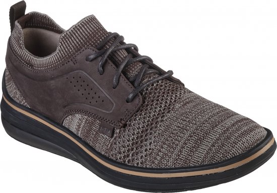 Skechers - CASUAL CELL - RHYS - Brown - 42 | bol.com