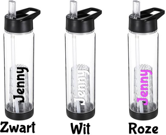 waterfles/ fruitinfuser met naam| 800ml | bol
