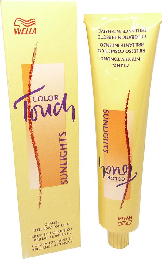 Wella Color Touch Sunlights Haarkleuring Permanente Crème 60ml - /04 ...