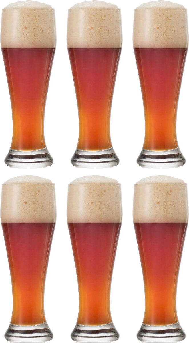 Cookinglife Bierglas Basic 500 ml - 6 Stuks | bol