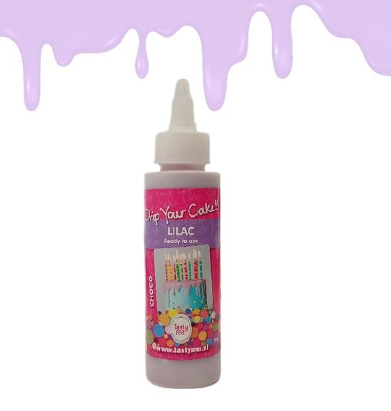 Drip Your Cake LILAC ready to use CHOCO 120g | bol