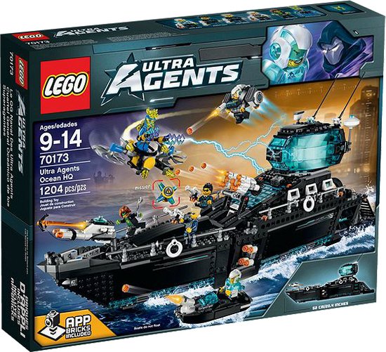 LEGO 70173 Ultra Agents Oceaan hoofdkwartier | bol