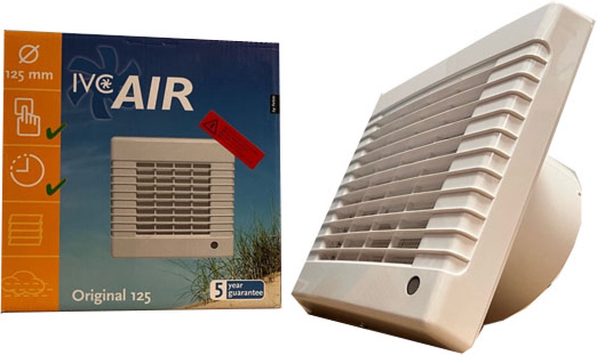 IVC air original 125mm badkamerventilatie | bol.com
