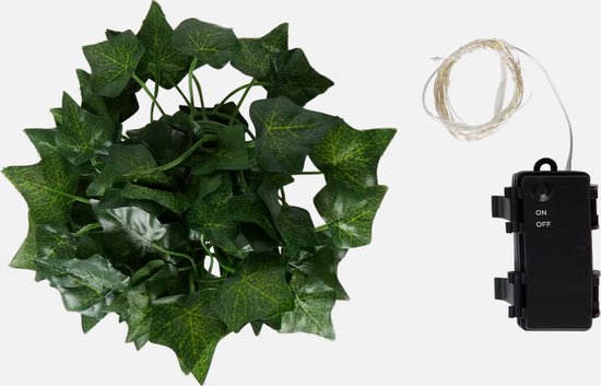 Klimop met verlichting - 2 Meter - 20 Ledjes - Binnen & Buiten | bol
