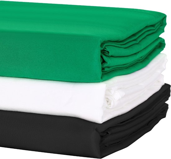 Fotodoek - Premium - Greenscreen - Groen - Fotografie Achtergrond - 300 ...