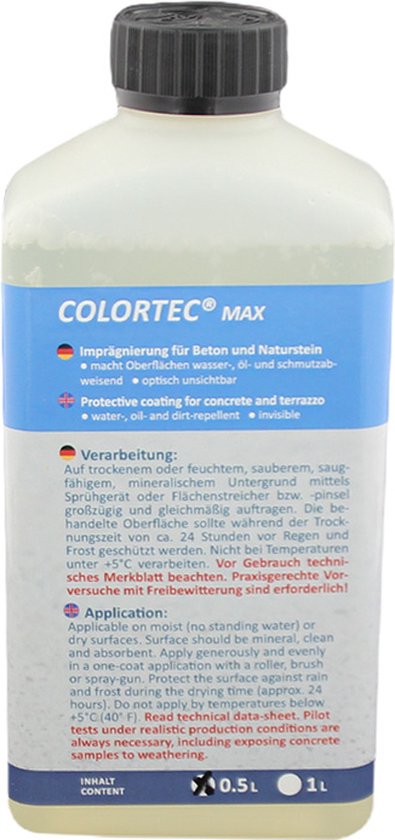 Colortec - Jesmonite - Max coating - 500ml | bol