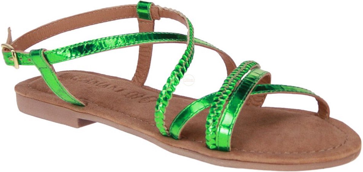 Lazamani Dames Sandalen 33.523 Green | bol.com