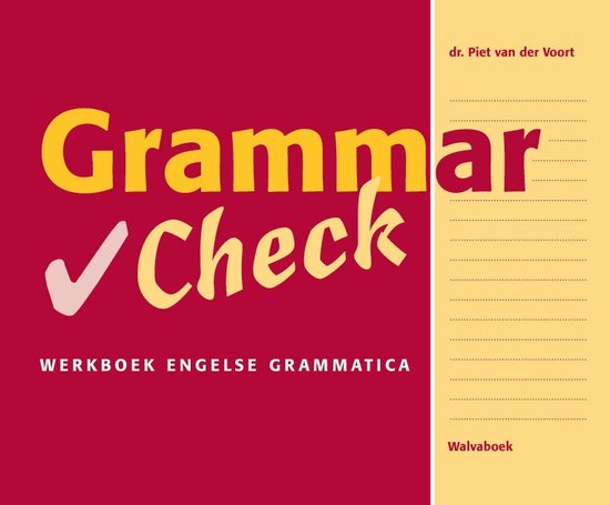 Grammar Check Engelse grammatica Werkboek - oefeningen voor ...