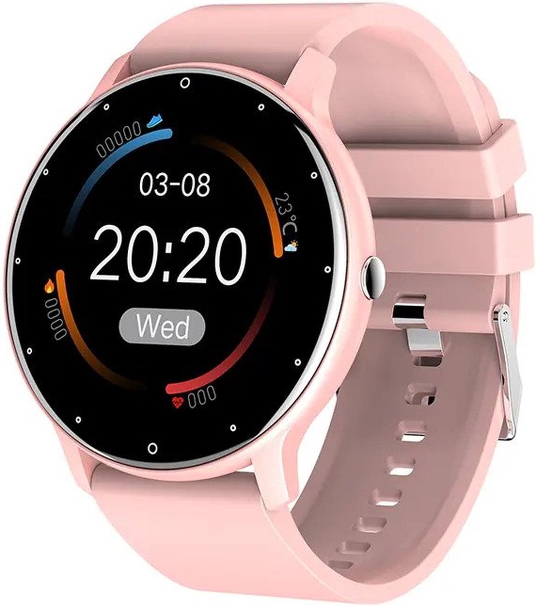 Xelar Smartwatch Dames roze bandje | bol.com