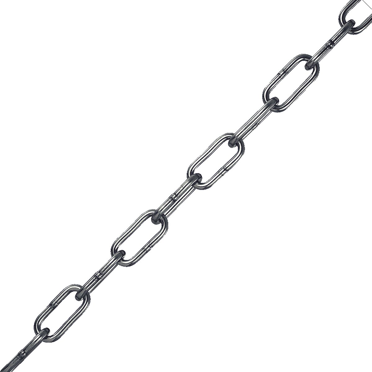 Thermisch verzinkt stalen ketting, maximaal 30 meter 6 mm | bol