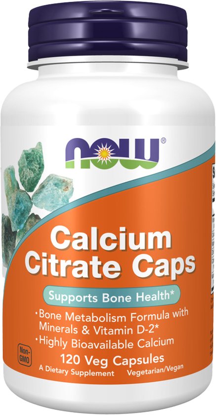Calcium Citrate Caps 120v-caps | bol