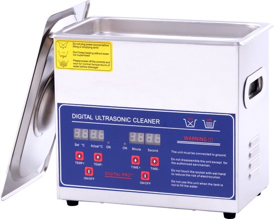 Ultrasoon reiniger 3 Liter - 3L (Ultrasoonbad - Reinigingsbad ...