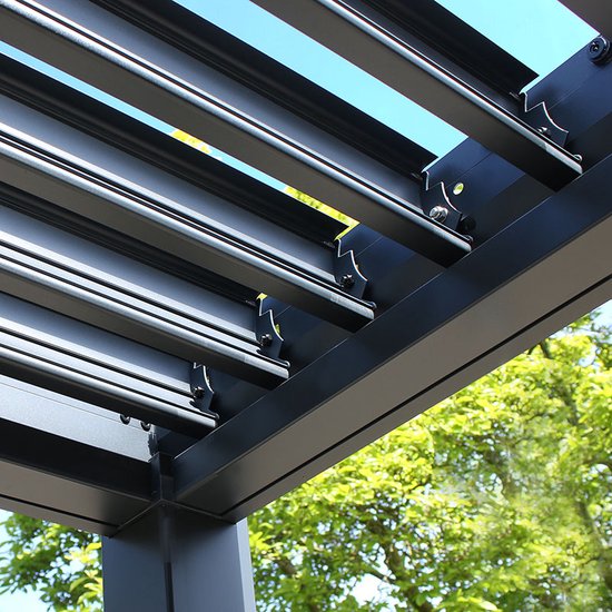 Pergola Elektrische Lamellen