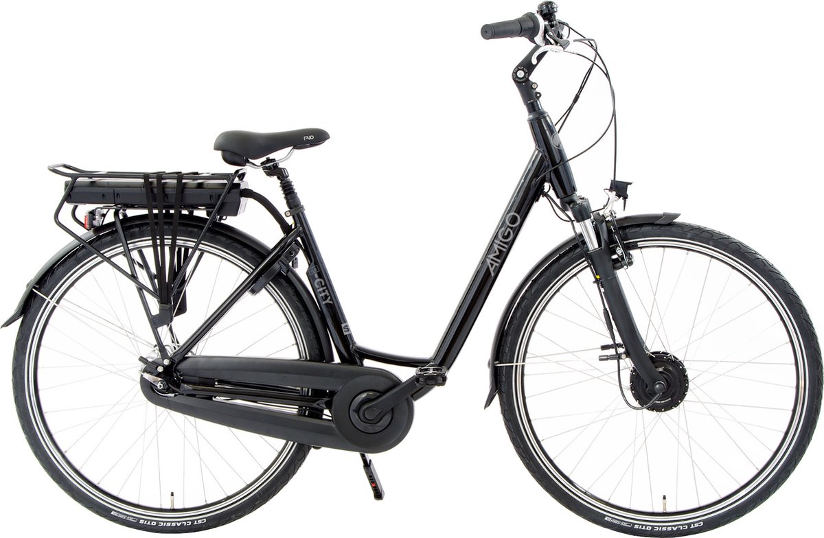 AMIGO E-City S2 - Elektrische Stadsfiets voor Dames - Met 7 ...