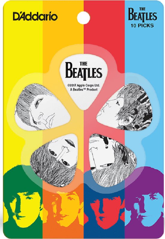 Beatles Picks Revolver 10-pakket, heavy, 1CWH6-10B1 | bol