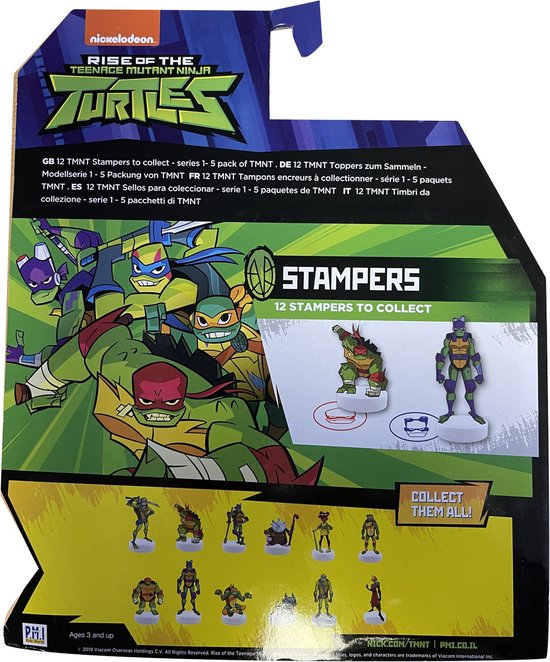Teenage Mutant Ninja Turtles Stempel Pack 5 Stuks | bol