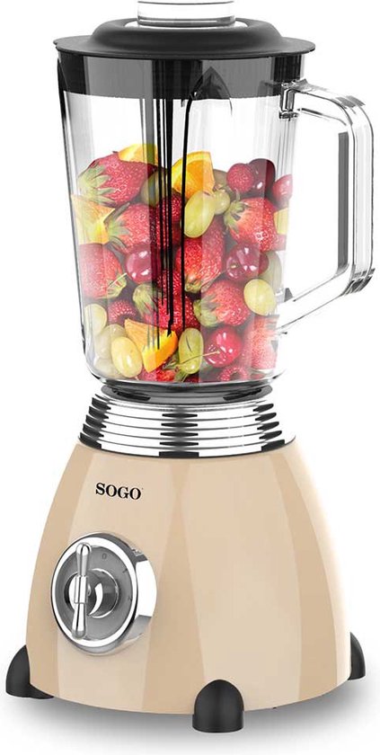 Sogo Bat-ss-5565 Blender 1.5l 500w Zilver One Size / EU Plug 220V | bol