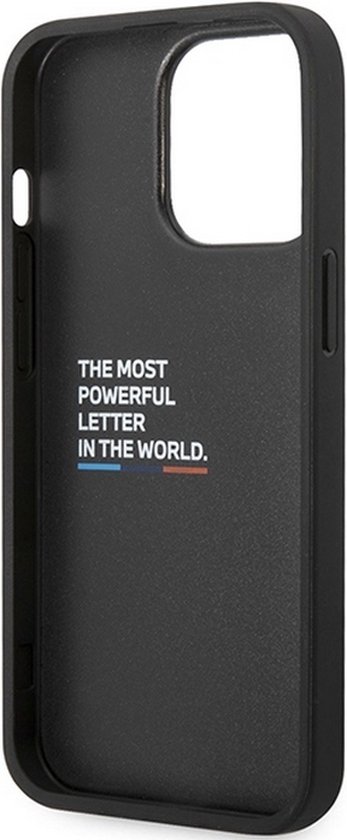BMW M Bi Pattern Back Case - Apple iPhone 14 Pro (6.1") - Zwart | bol.com