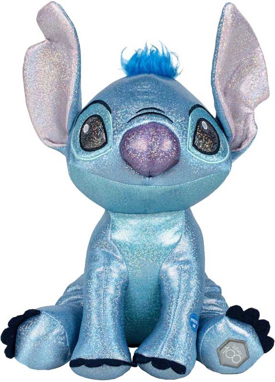100 jaar Disney - Lilo & Stitch: Pluche 28cm met glitter en geluid ...